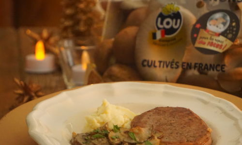 Lou Légumes | Tournedos et ses champignons flambés au cognac
